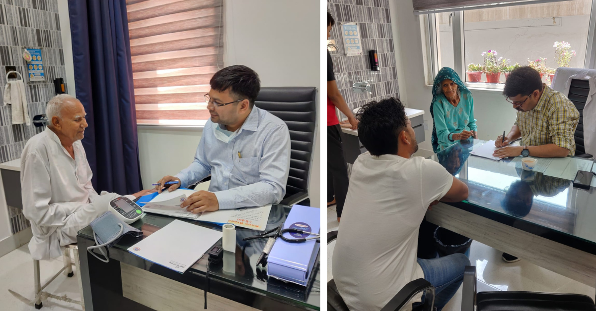 Sapra Hospital organised a free health checkup camp in collaboration ...